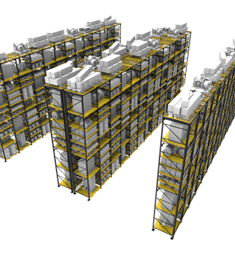 Instantly Adjustable Rack - MAXRAK - Rapistak