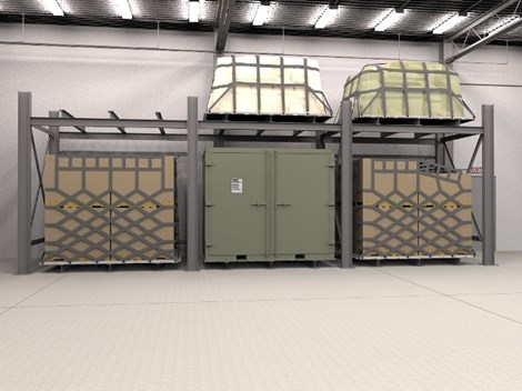 Unit Supply Cargo Rack (USCR)-Rapistak Corporation