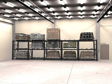 Unit Supply Cargo Rack (USCR)-Rapistak Corporation