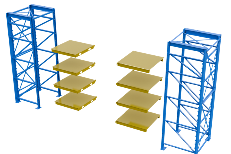 Instantly Adjustable Rack - MAXRAK - Rapistak